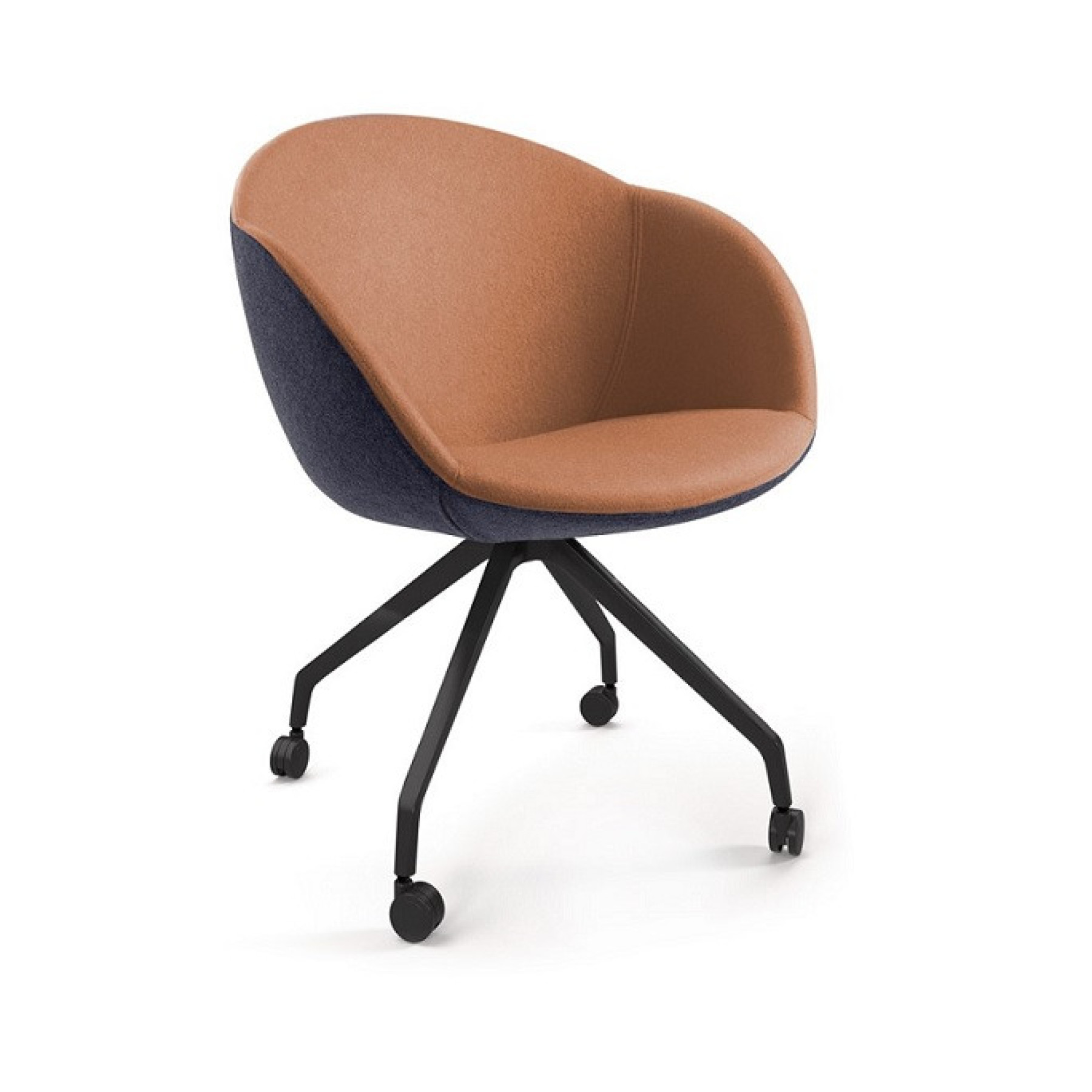 Lof Direct | Dams Joss Lounge Chair with Pyramid Base & Castors