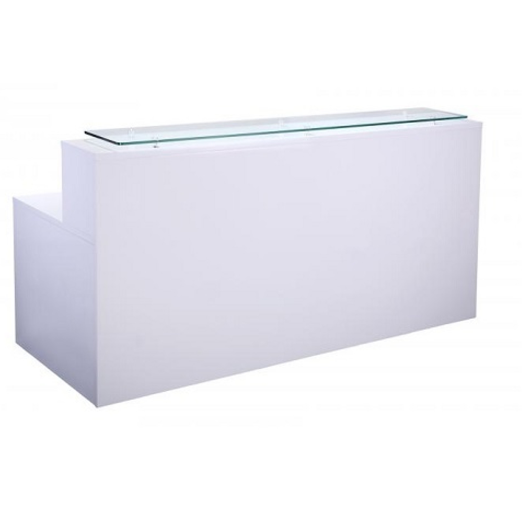Lof Direct | High Gloss Reception Desk
