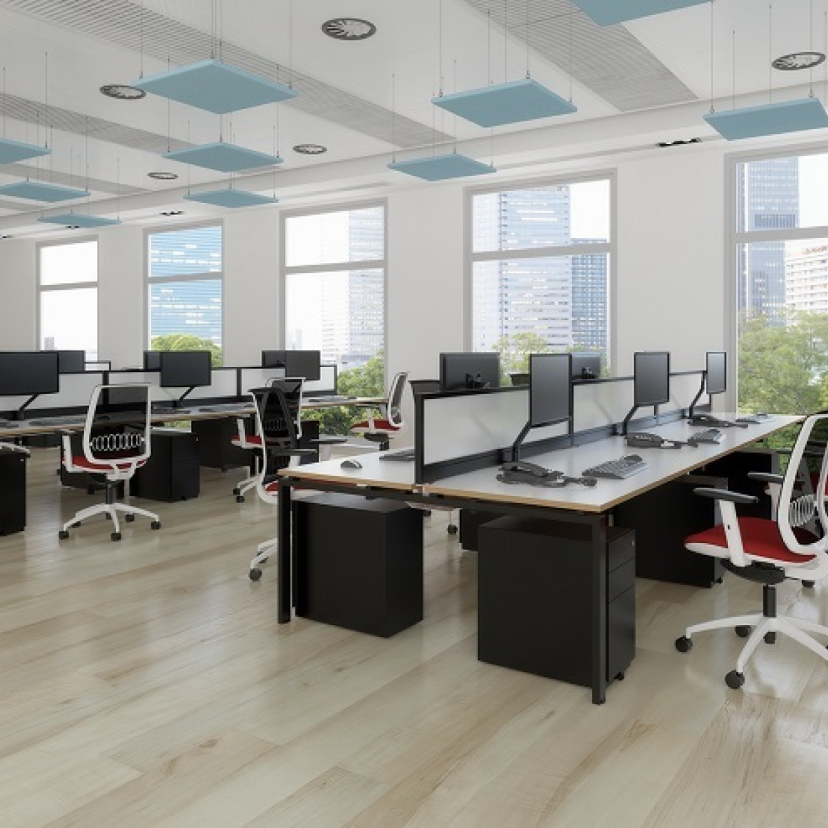 Lof Direct | Dams Adapt Back-to-Back Bench Desks