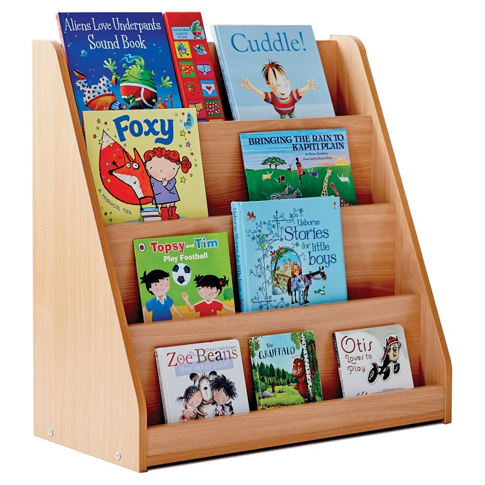 Lof Direct | Monarch Single Sided Library Unit with 4 Tiered Fixed…