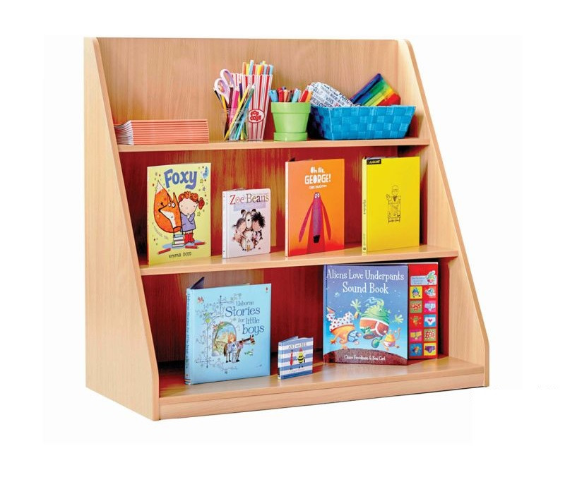 Lof Direct | Monarch Single Sided Library unit with 3 straight shelves
