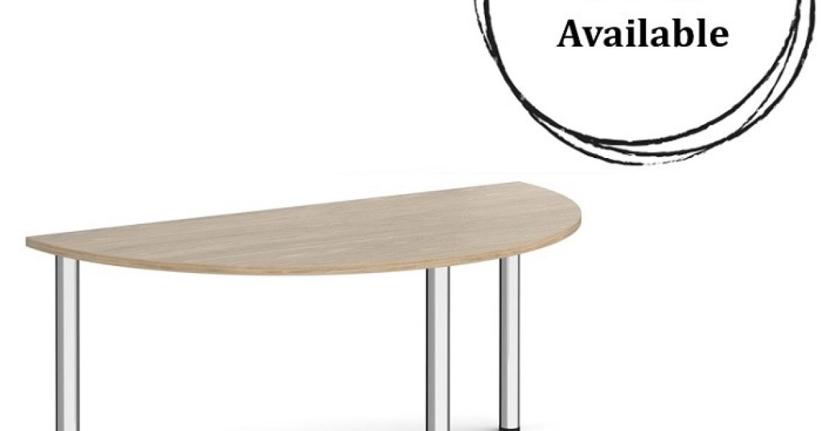 Lof Direct | Dams Radial Leg Semi-Circular Meeting Tables