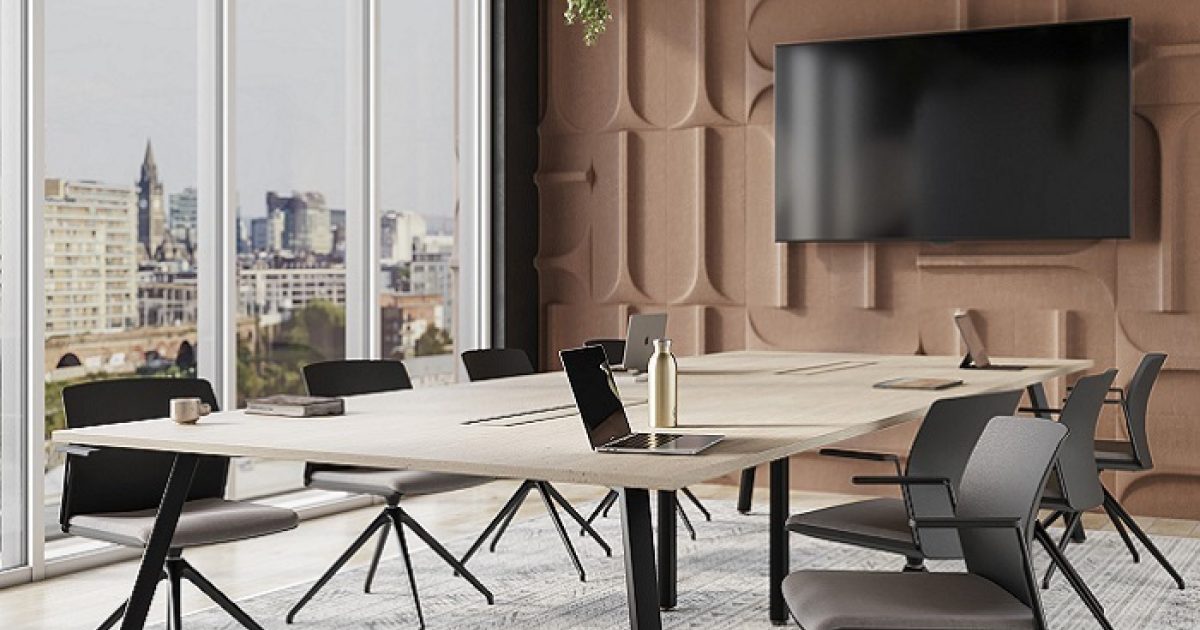 Lof Direct | Maya Rectangular Boardroom Table